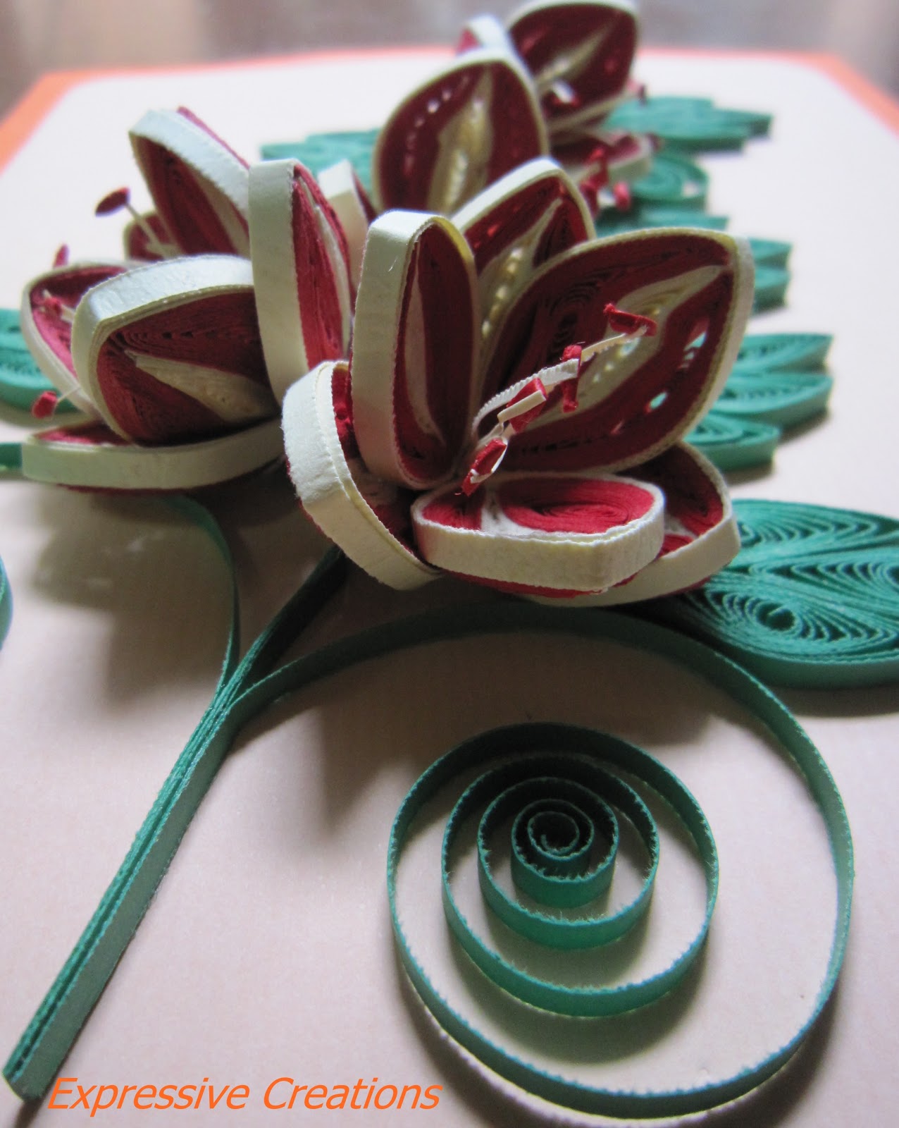 Paperie Expressions: Quilled flowers
