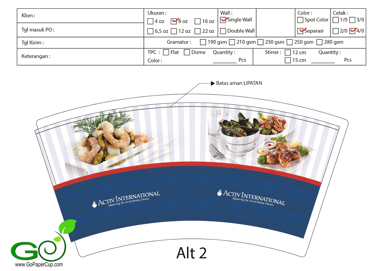 Begini Cara Kami Memberi Pilihan Paper Cup Desain Template / Paper Cup ...