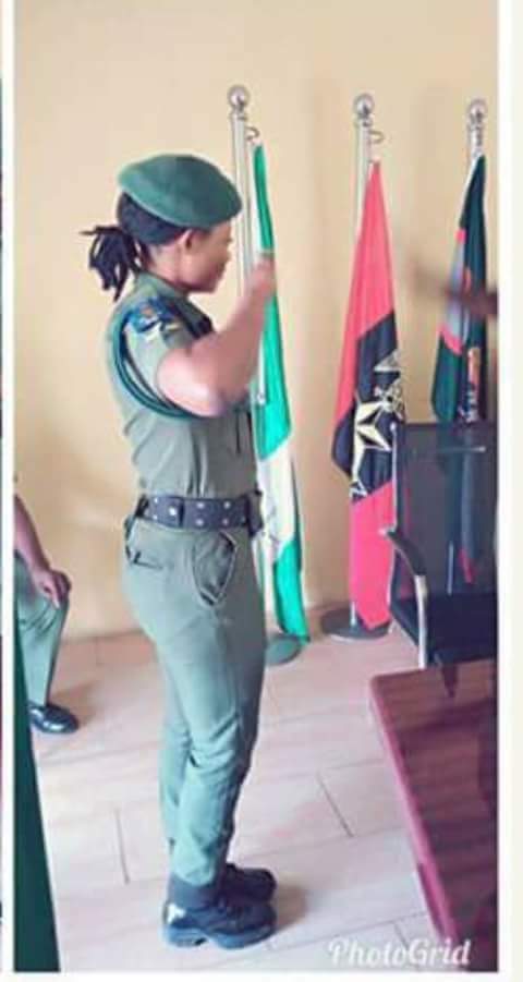 PHOTOS: 23yrs Old Gallant Damsel Decorated To New Rank In Nigerian Army ...
