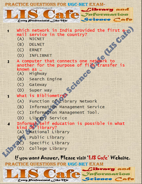 Practice Questions for UGC-NET December-2018 Exam