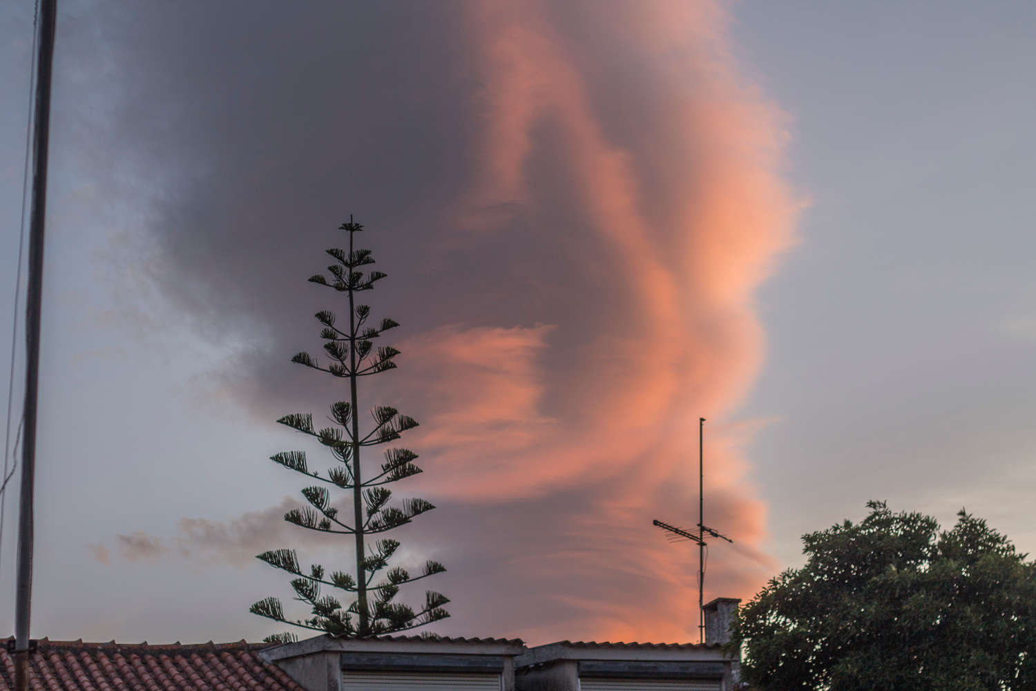 Escritos na varanda: Nuvem rolo