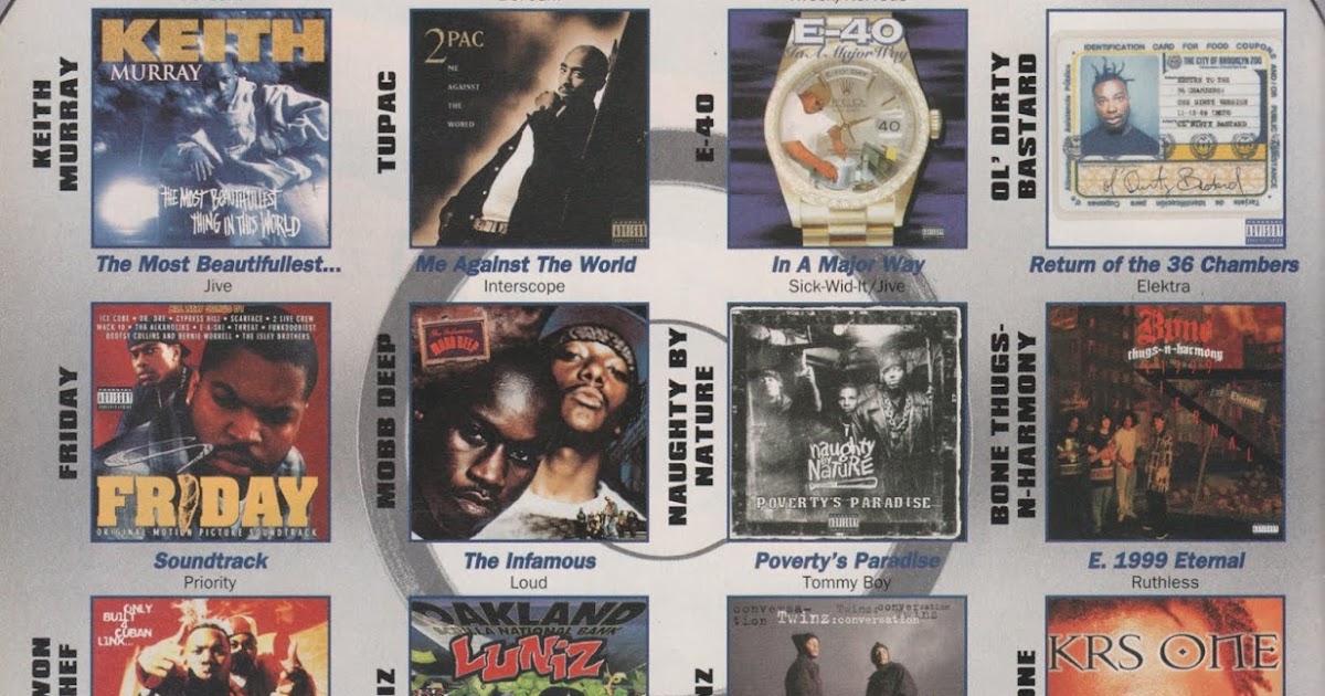 Hip-Hop Nostalgia: The Source "The Best Hip-Hop Albums of 1995"