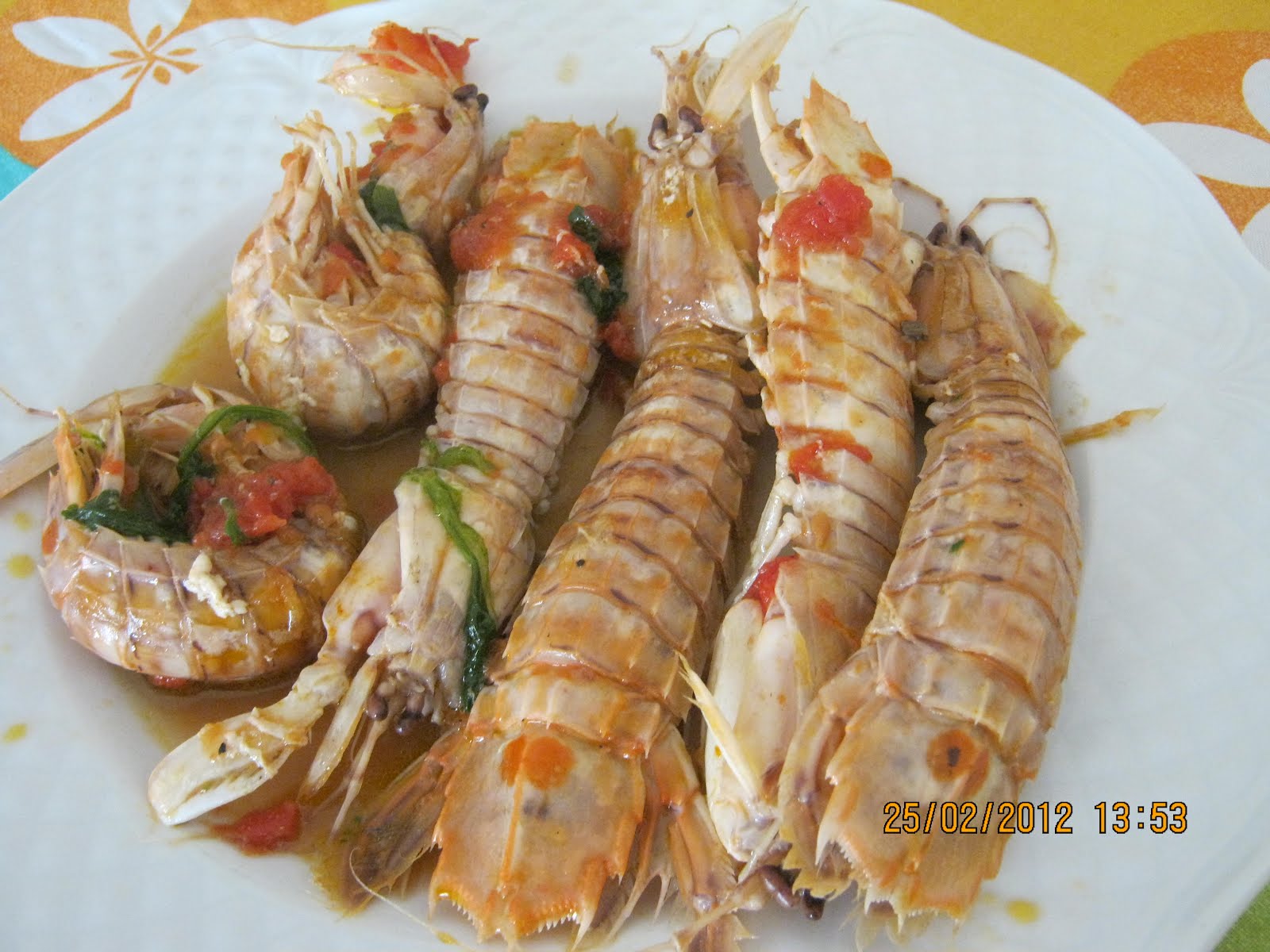 La cucina di Papavero: Canocchie in padella