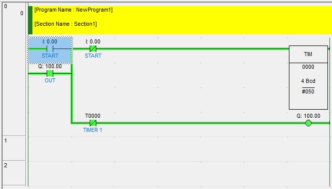 Instruksi Timer pada PLC Omron