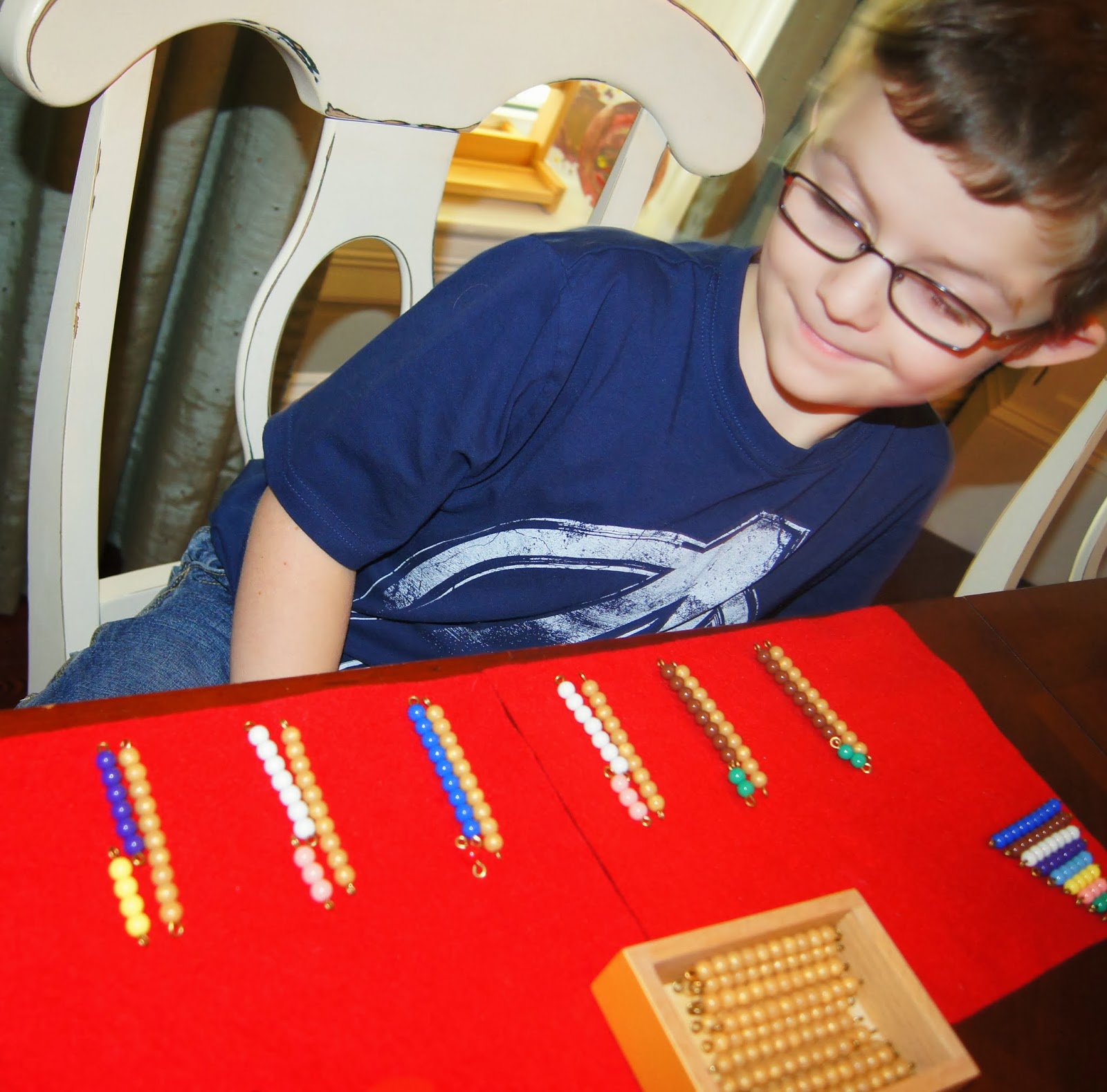 "Making Montessori Ours": Montessori Addition Tables Work - Coloured ...