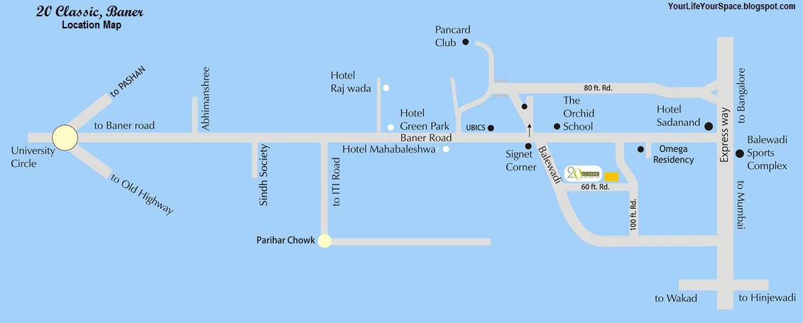 Your Life Your Space: 20 Classic, Apartments In Baner, Pune.