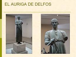Pura Kastigá: EL AURIGA DE DELFOS.- LA BELLEZA DEL ESTILO SEVERO.
