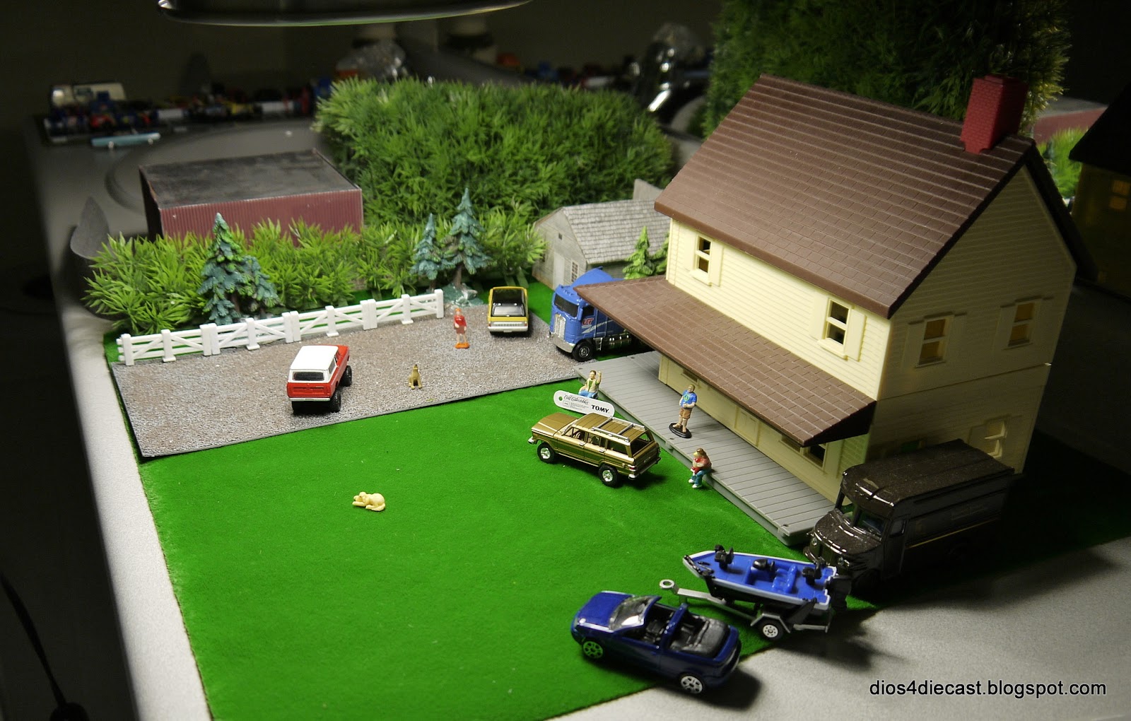Diorama Fun!: Rural Farmhouse Diorama - Behind the Scenes