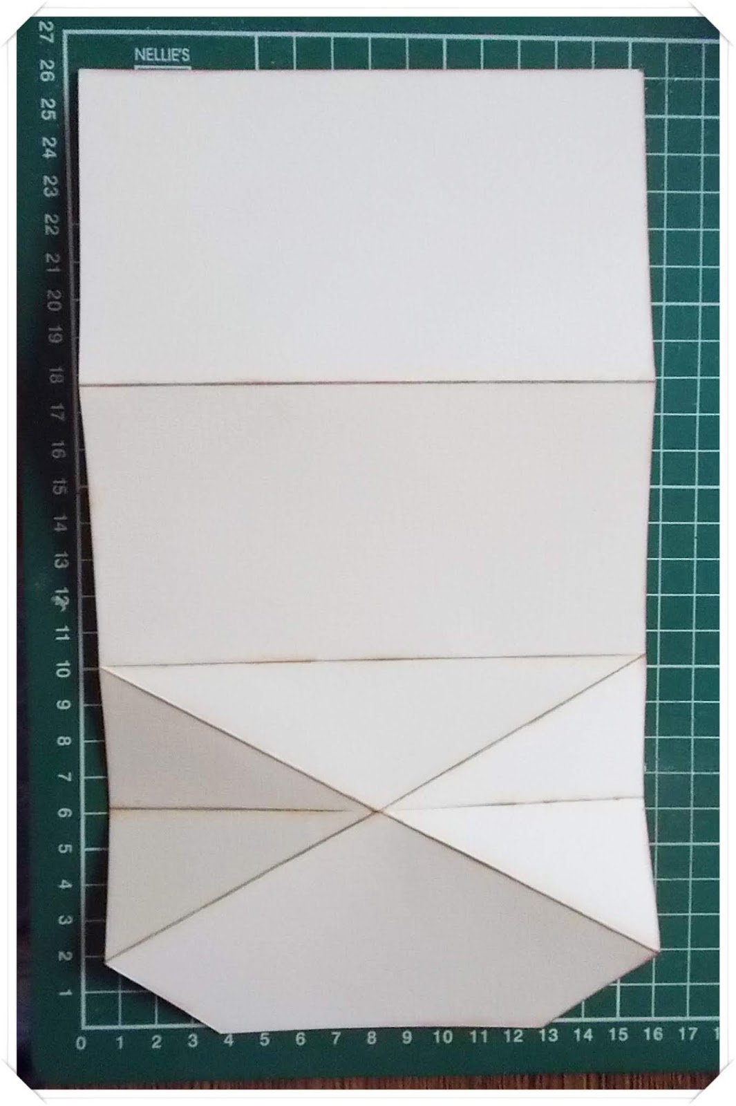 14 Craft Bar: Diamond fold card – tutorial