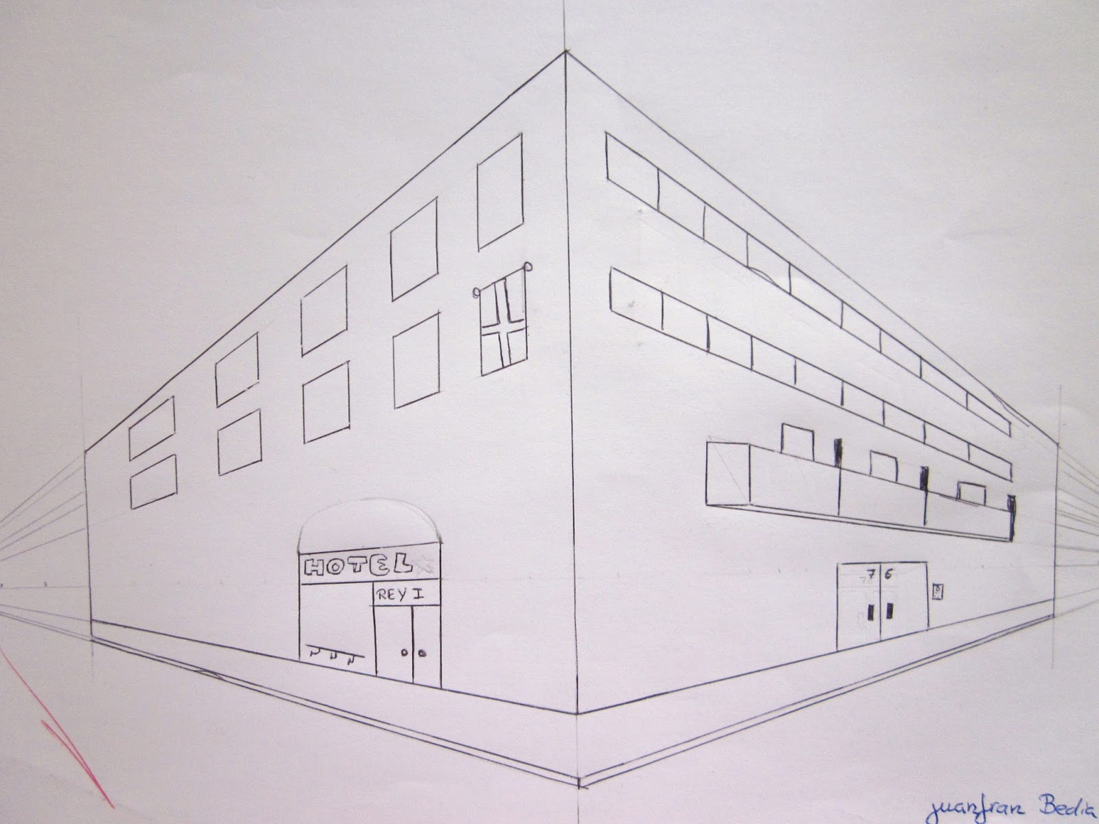 Plástica Escola Pía Castellón: PERSPECTIVA CÓNICA OBLICUA