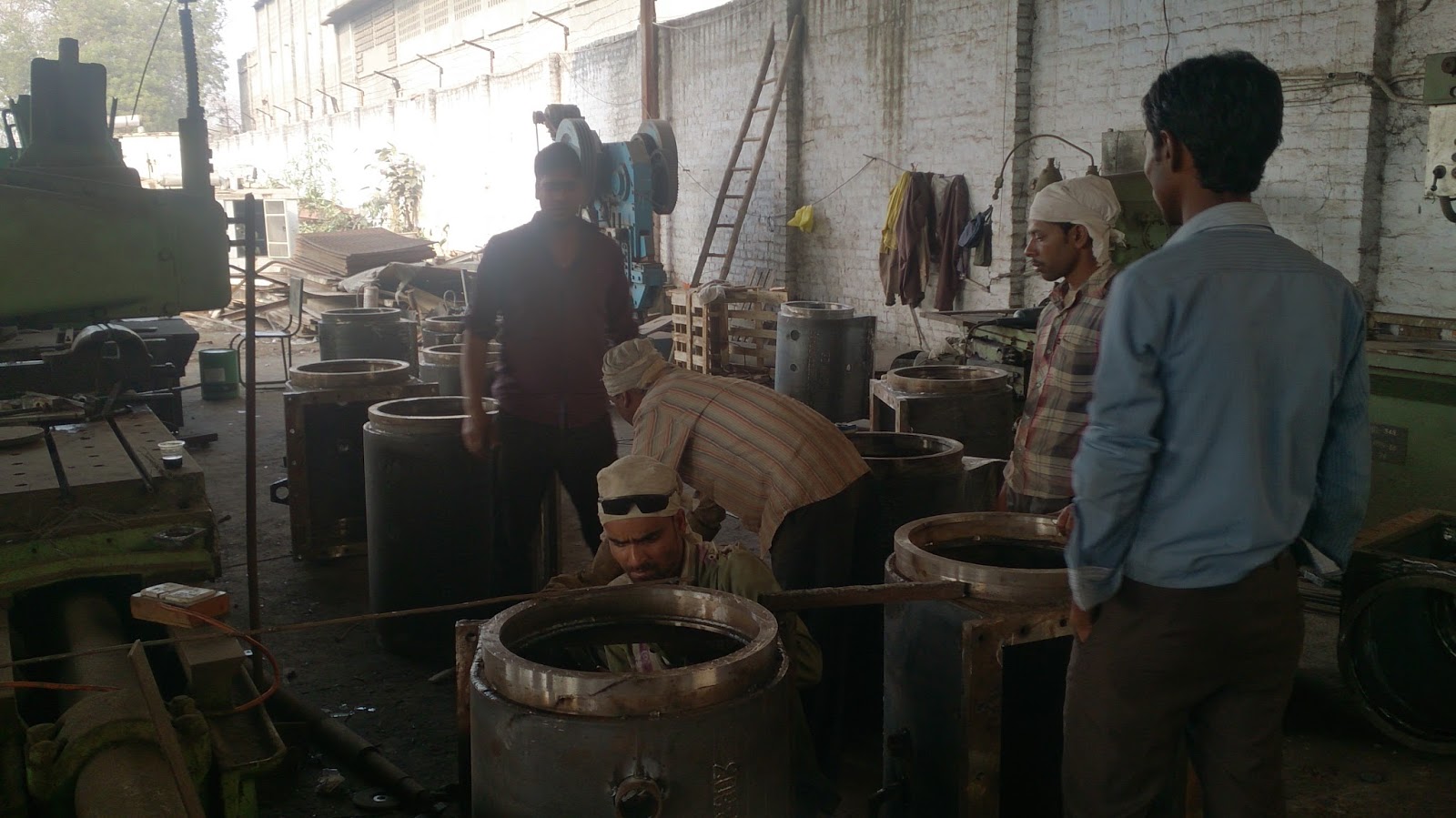 fabrication of ms casing FOR MPO,MDV,BEND for BHEL Jagdispur