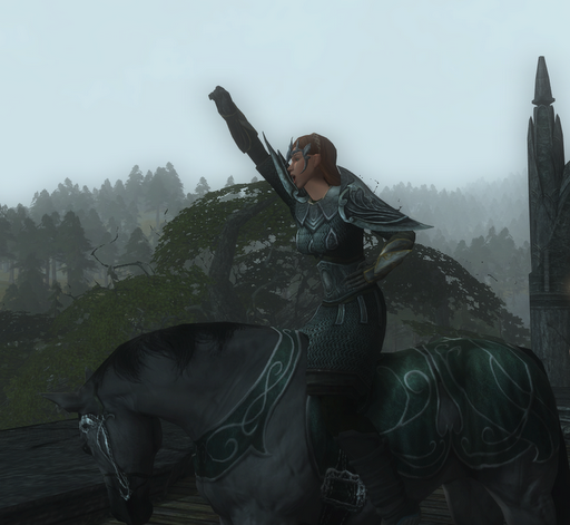 Ravalation: LOTRO: Elf captain of Mirkwood