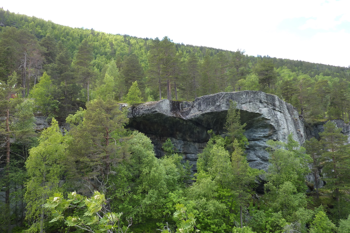 Photograff: En train dans la vallée de la Rauna
