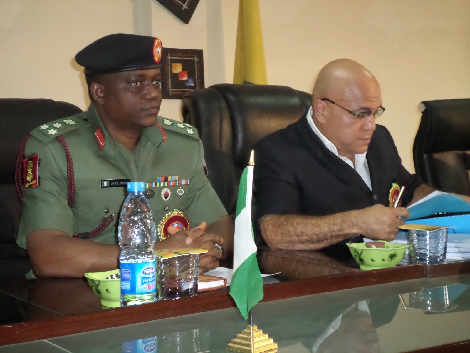 Journalists' Round-Table: New NYSC DG Brigadier General Johnson ...
