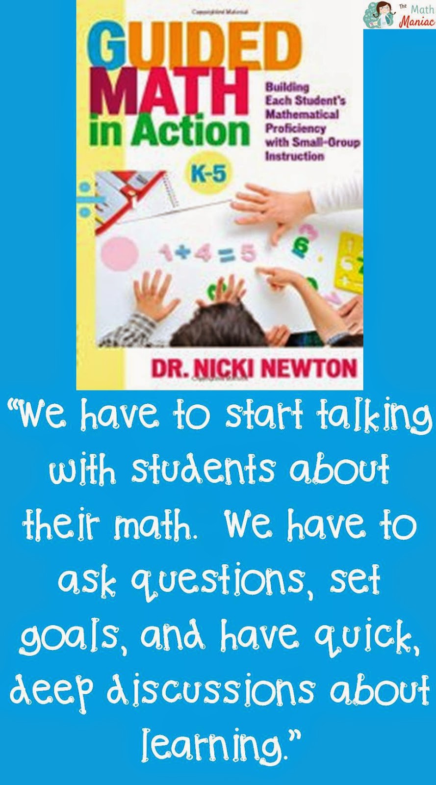 The Elementary Math Maniac: Guided Math in Action Book Study: Chapters ...