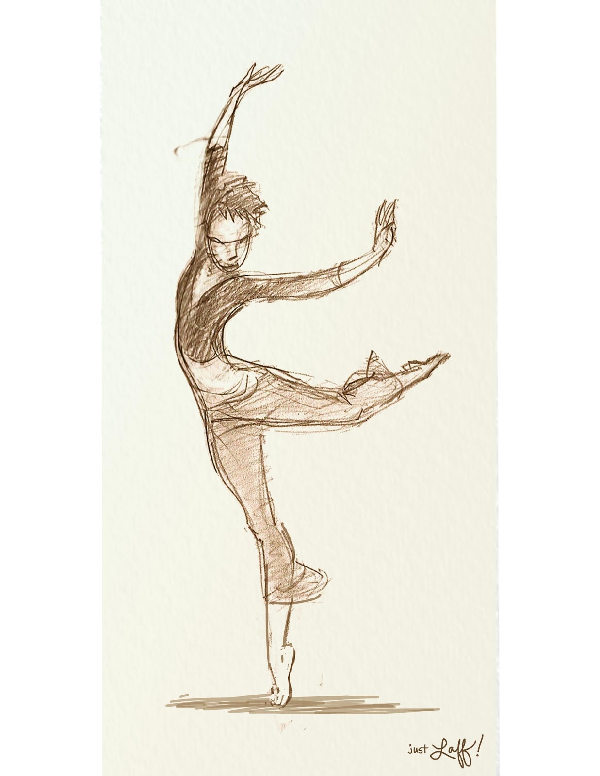 Inside The Beckaroo's Studio: 08.20.13 More Dancing, More Drawing!!