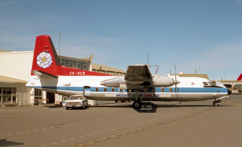 3rd Level New Zealand: 25 years ago - December 1987 - Mount Cook Airlines