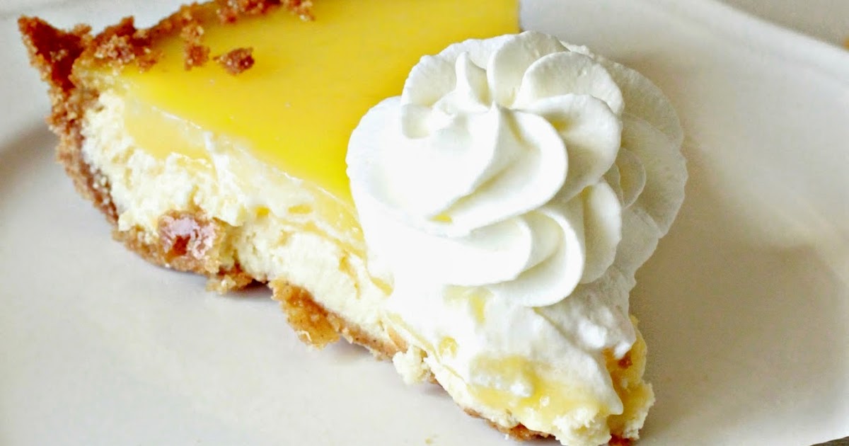 Larissa Another Day: Lemon Cheesecake Pie