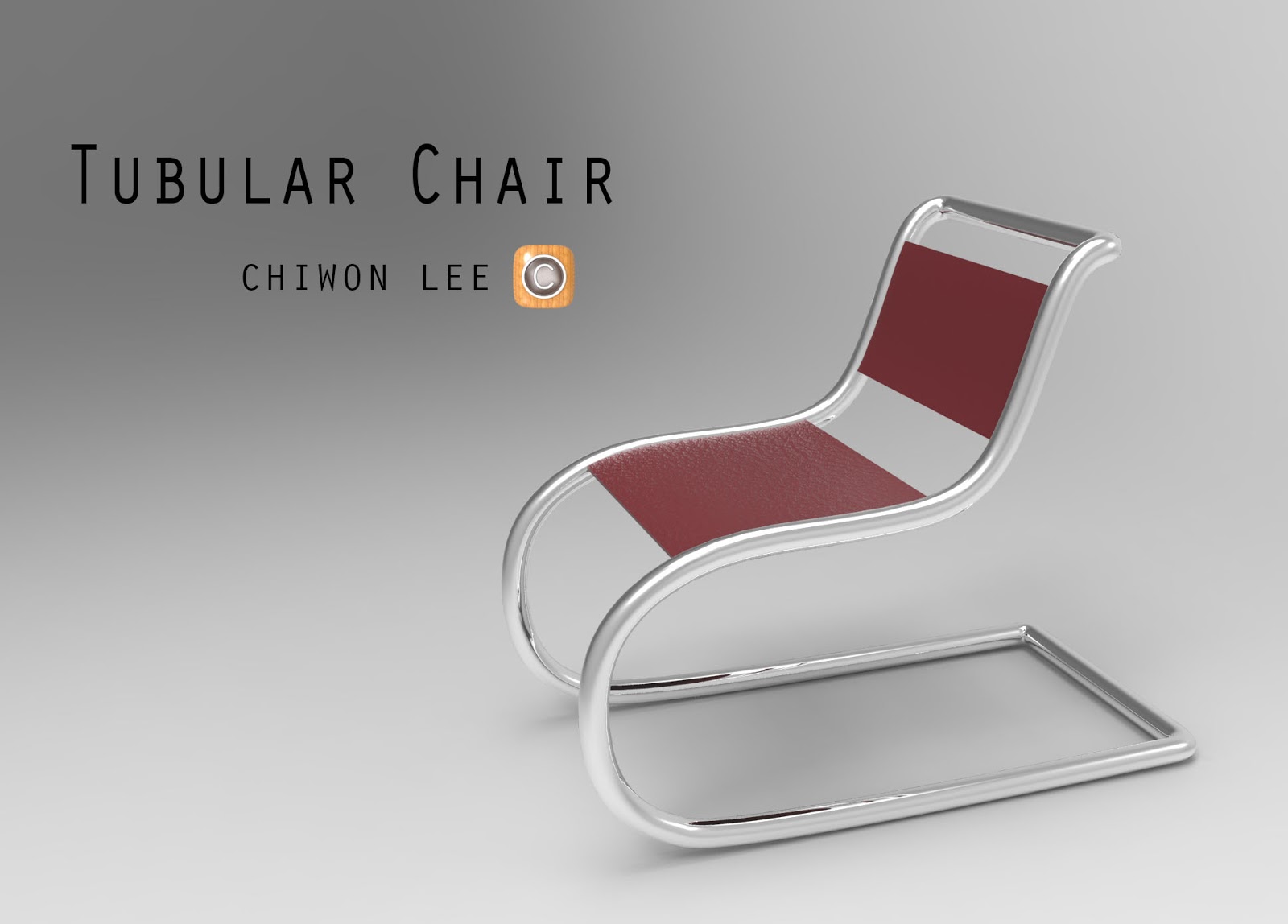 ELDS 205: Computer Aided Product Design: CHIWON LEE - Week 8: Tubular Chair