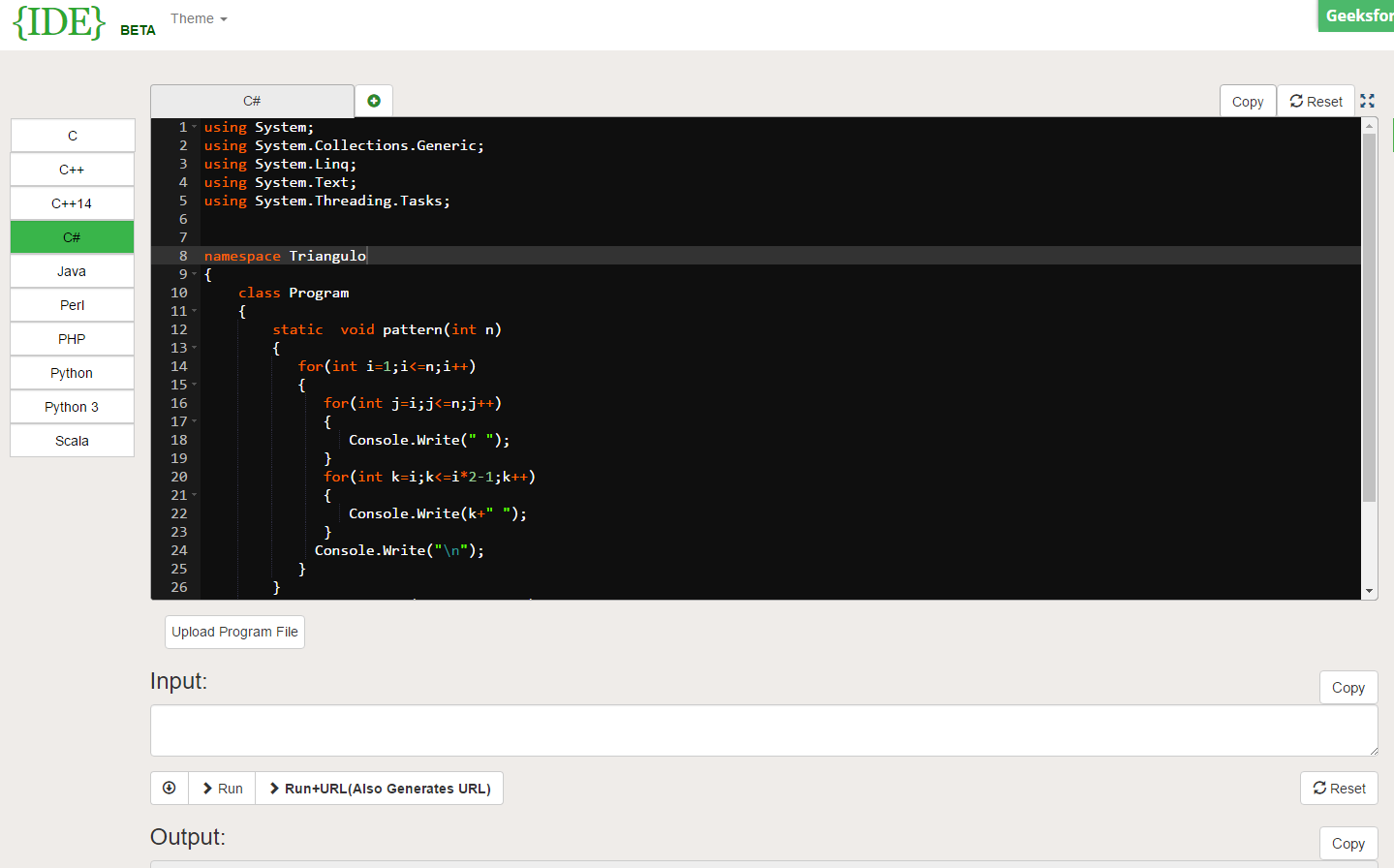 Aprendiendo C#, Python, C++, A.I, BASIC...: GeeksQuiz
