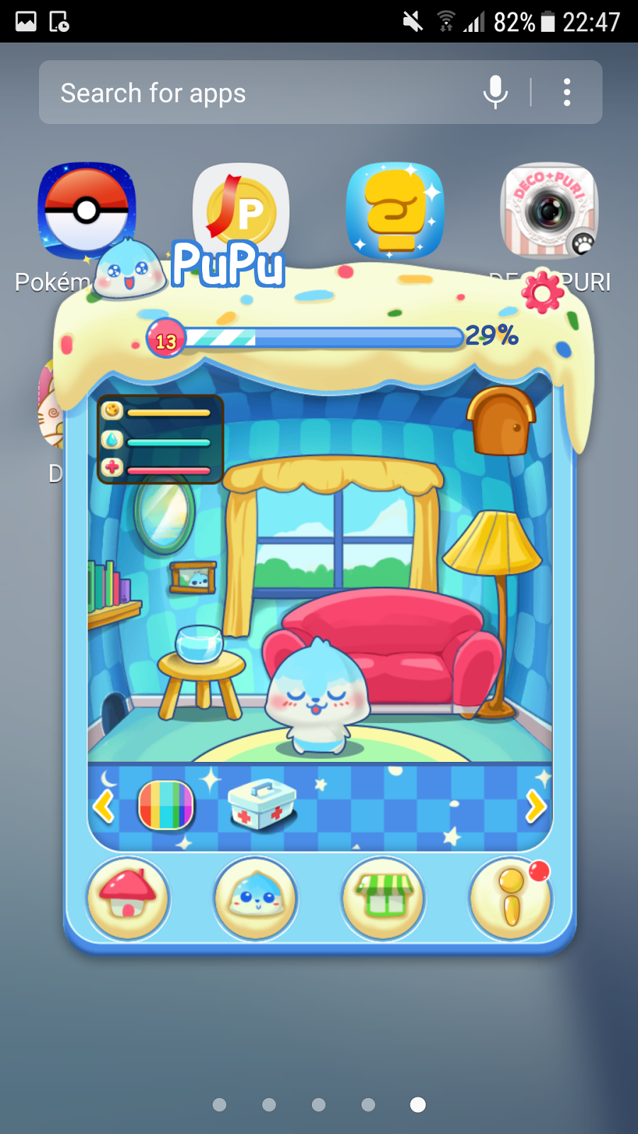 Pu & Eat Everyday: Pululu the cutest virtual pet app :D