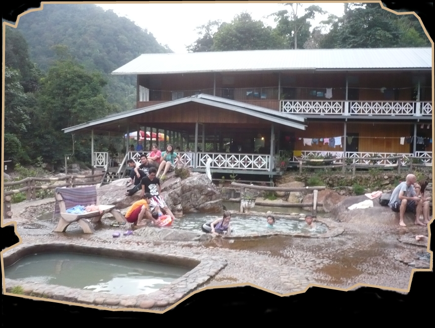 Gwing1313: MERARAP HOTSPRING, LAWAS, SARAWAK
