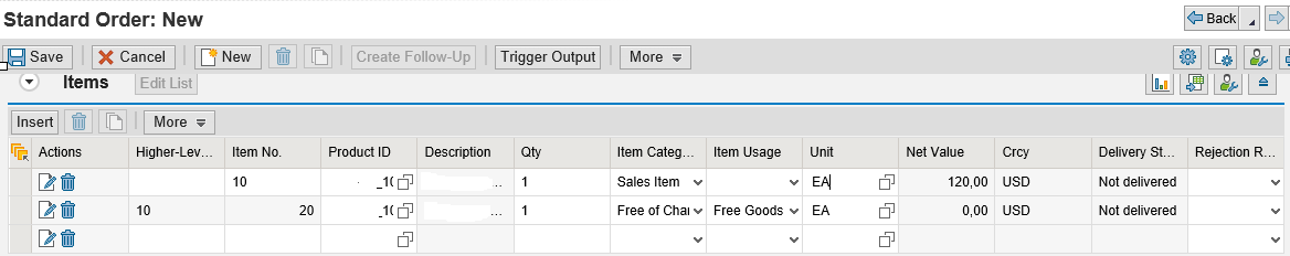 Free Goods Determination in SAP CRM | SAP Online Guides