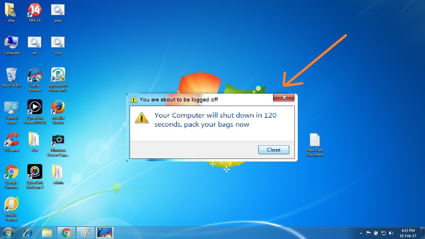 How To Create A Timer For Shutdown Of Your Computer Using Notepad Schedule Shutdown In Windows