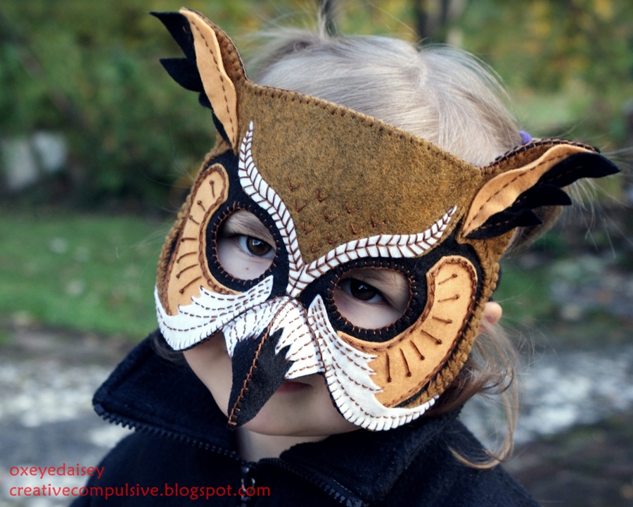 Creative Compulsive: Owl Mask
