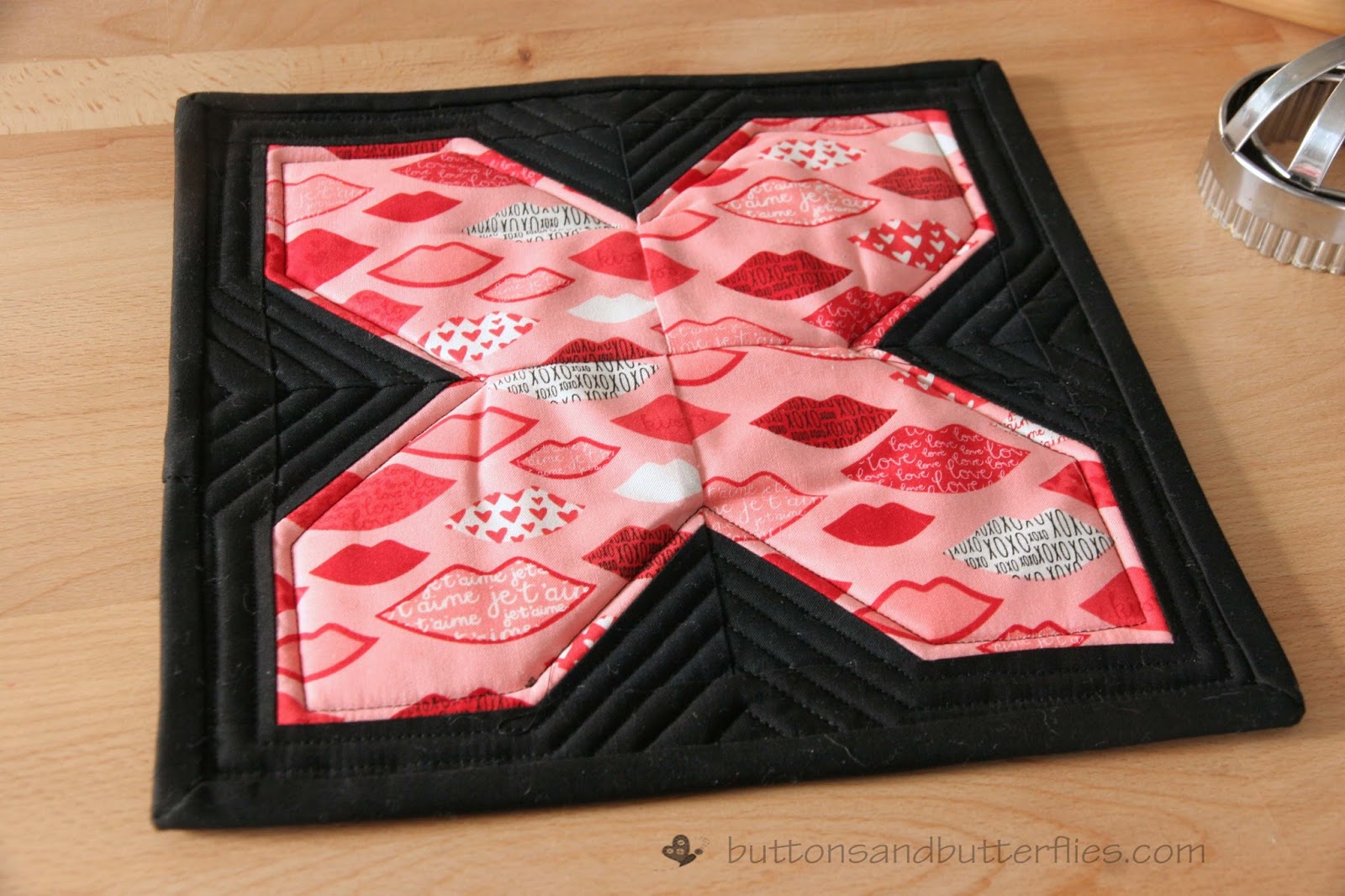 Buttons and Butterflies: Valentine's Day {Quilted Projects}
