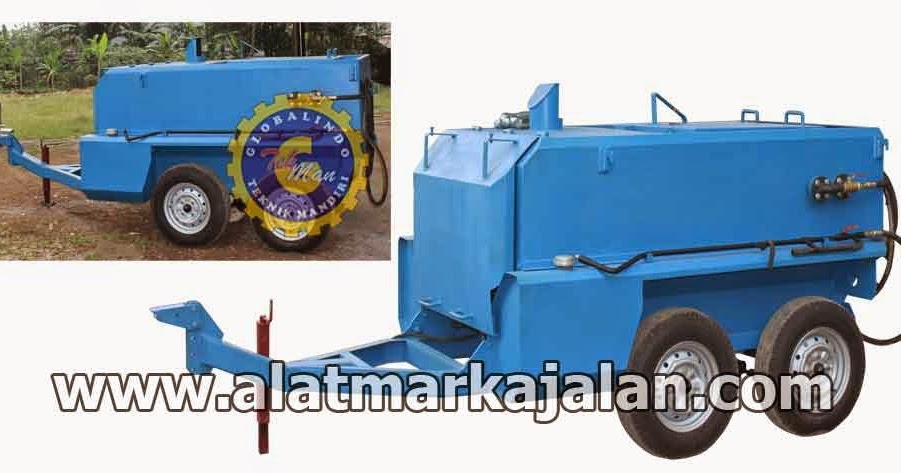 Aspal Sprayer | Mesin / Aplikator Marka Jalan, Water Road Barrier ...