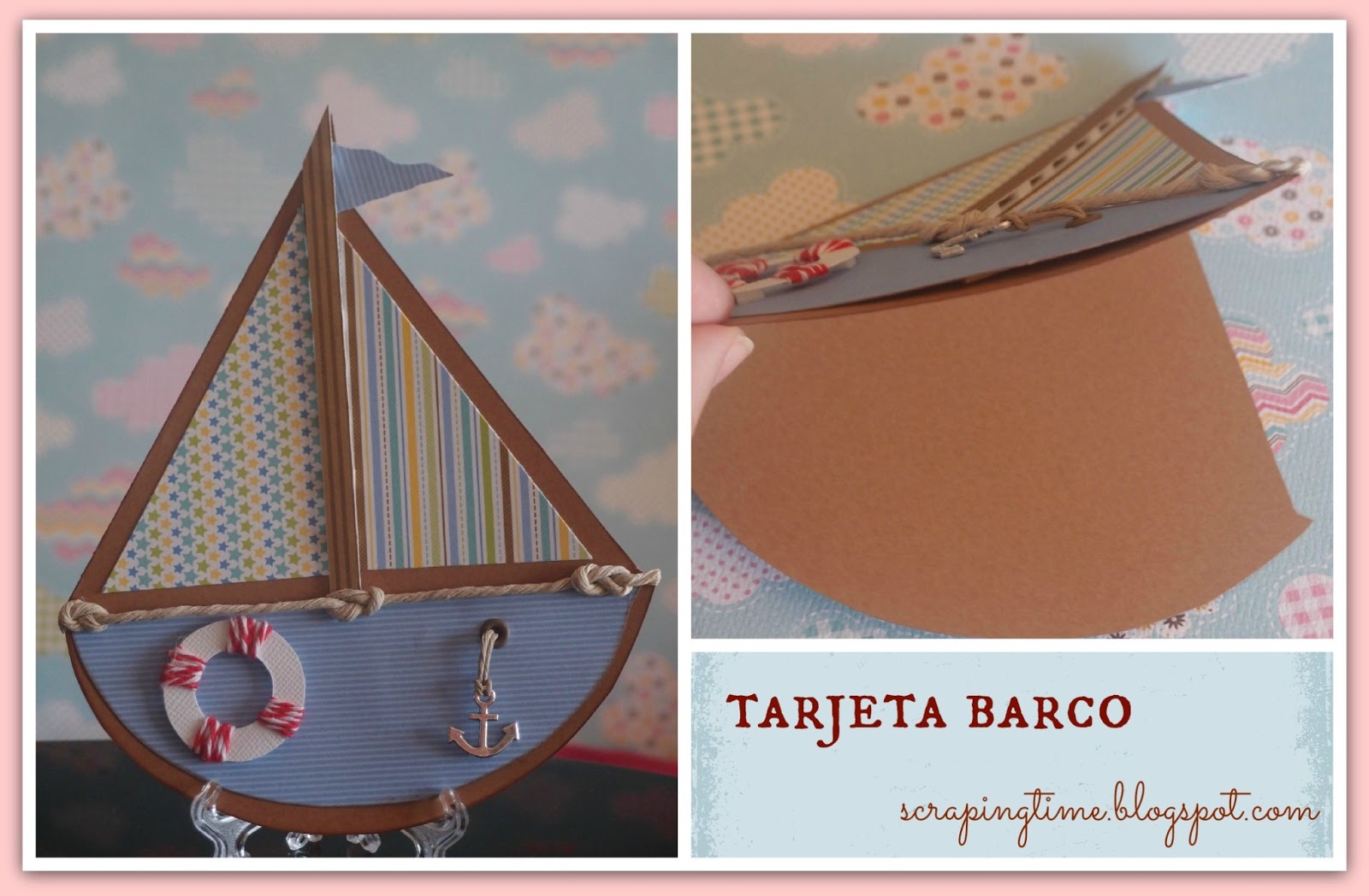 Tarjeta barco - Scraping time