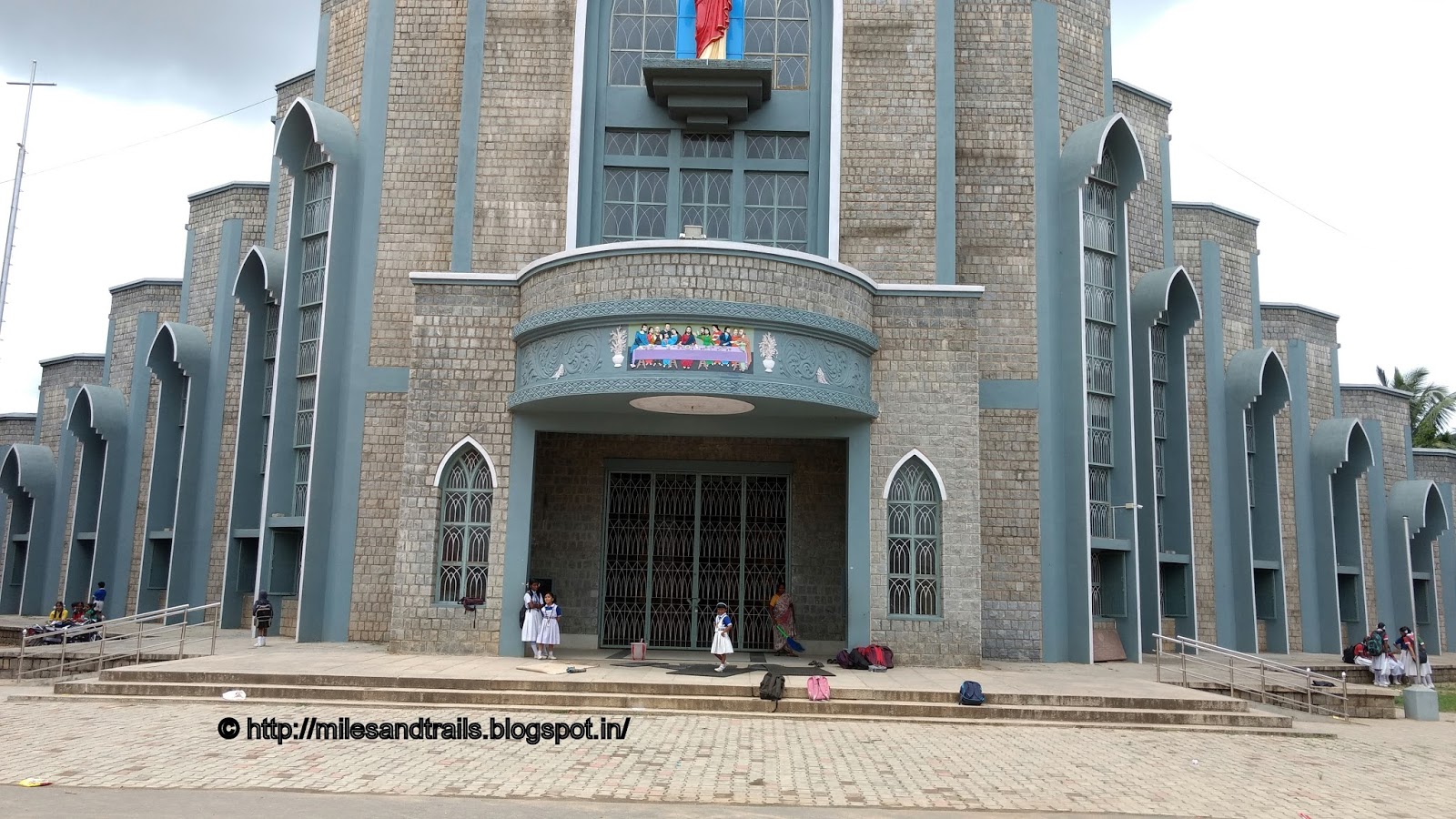Miles and Trails: Sacred Heart Church-Shivamogga