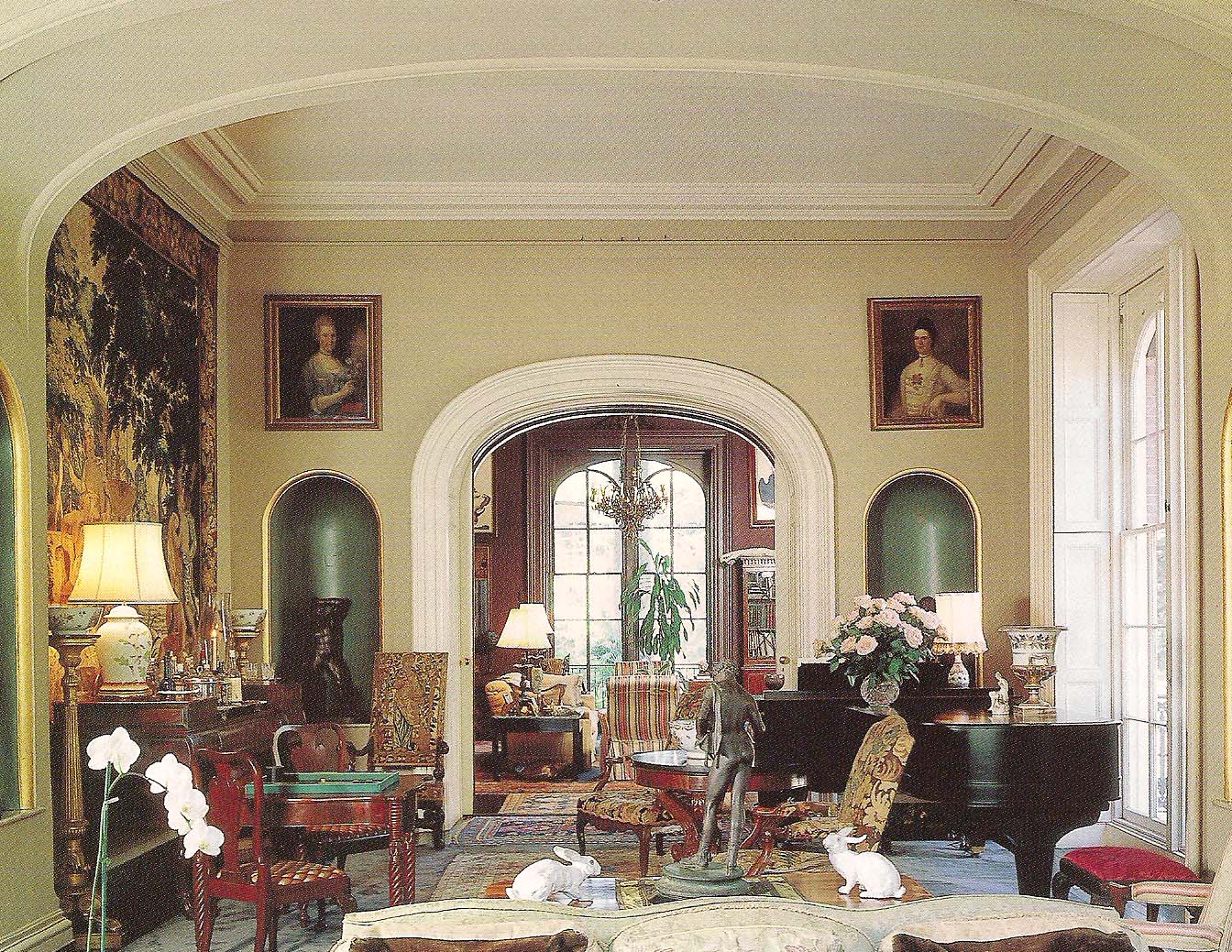 The Devoted Classicist: The Furnishings: Mercer House