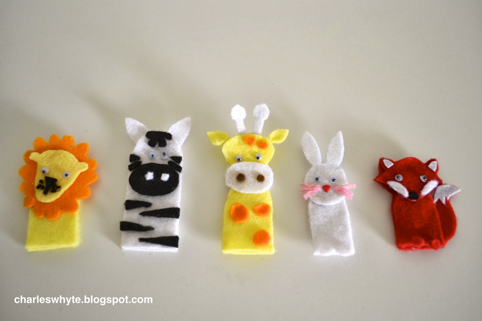 Charles Whyte: Gifts for a newborn: DIY felt finger puppets and theatre