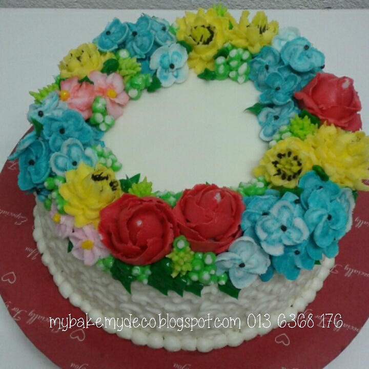 My Bake, My Deco: Tema bunga..hantaran