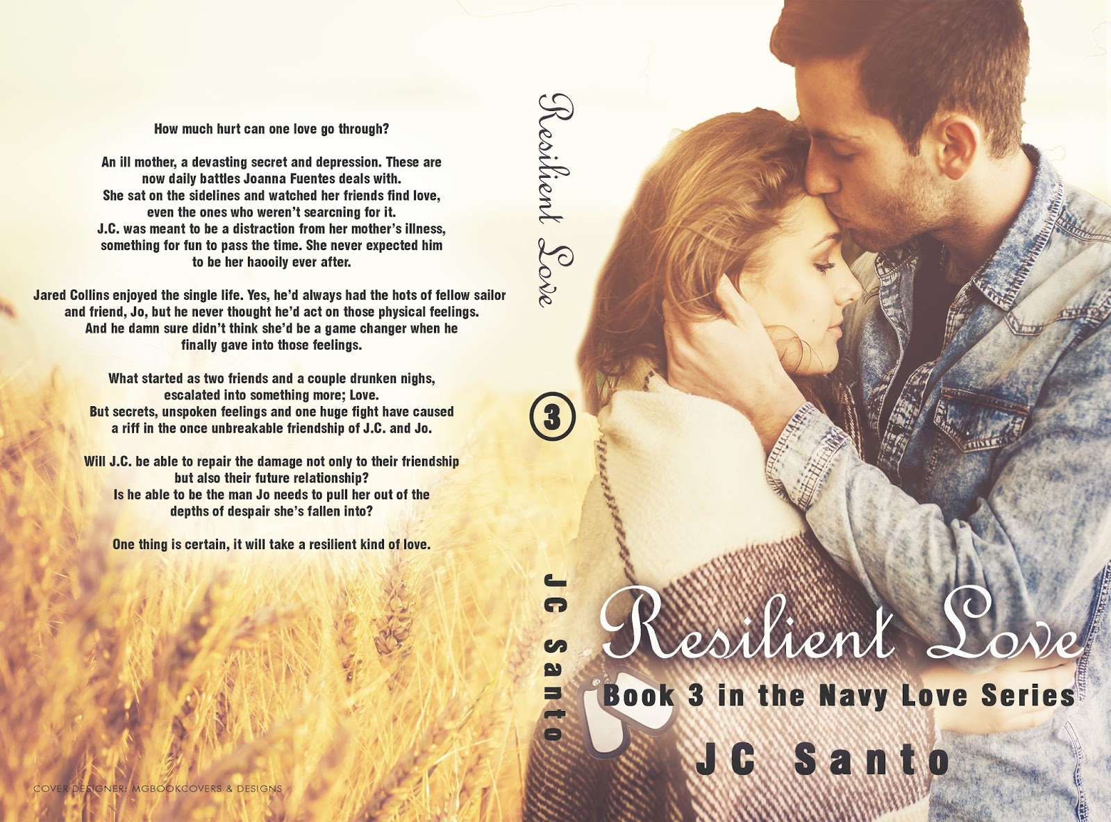 Resilient Love by JC Santo, Release Day Blitz and Book Review
