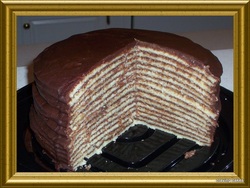 Megan's Scene : 15 Layer Chocolate Cake