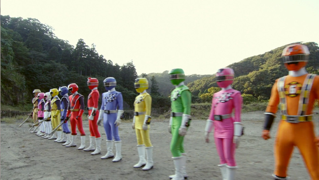 Red and White Sentai: Ninninger vs ToQger - Ninja in Wonderland - Photo ...