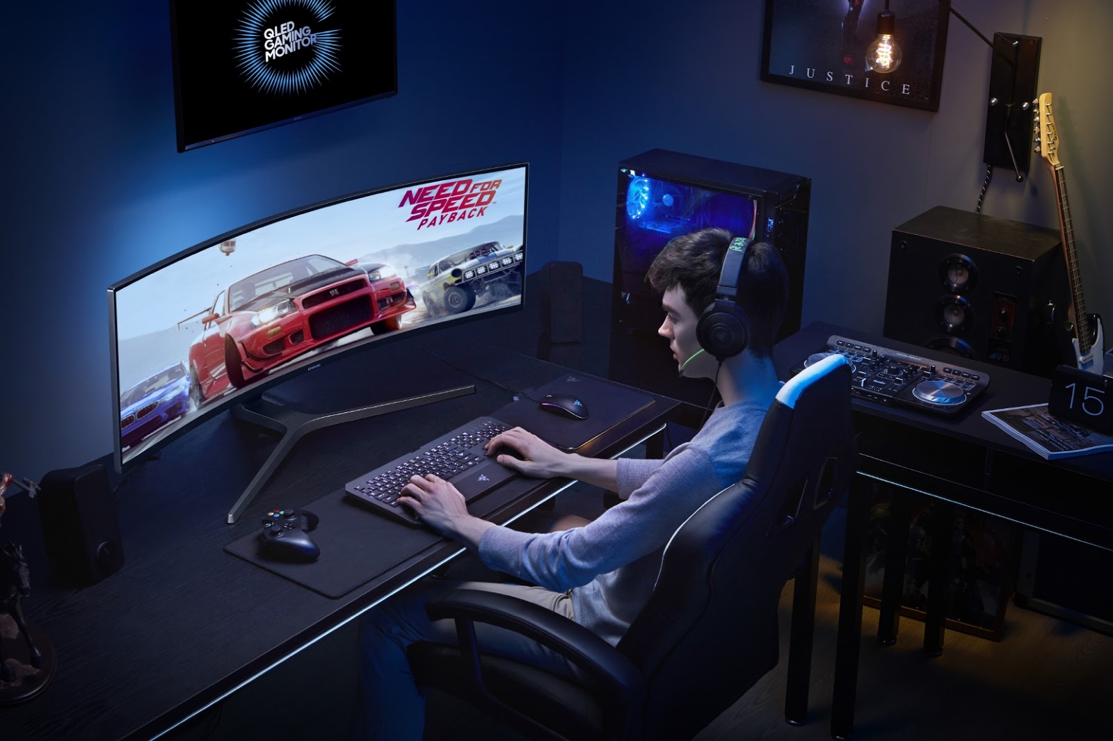 Samsung Unveils the World's Widest & First QLED Gaming Monitors With ...