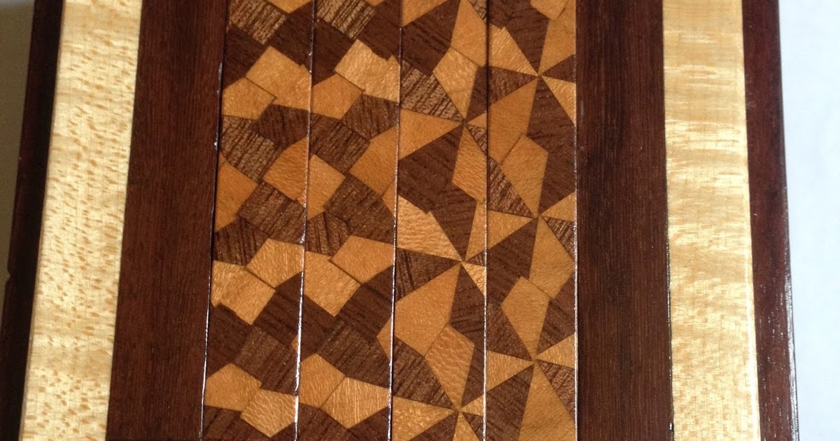 Puzzling in wonderlands: Yosegi pattern puzzle box
