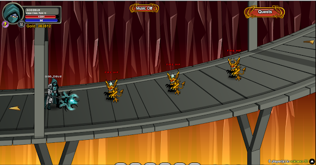 AQW News Brasil: Tutorial: Volcano