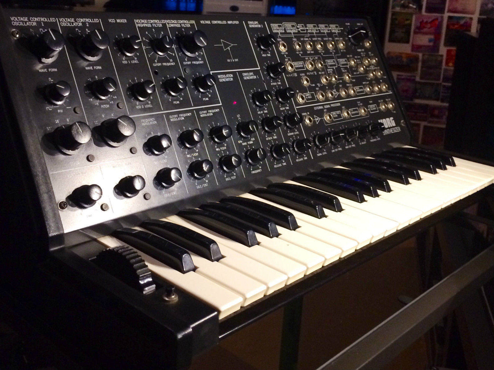 MATRIXSYNTH: German Korg MS-20 Vintage Analog Synthesizer SN 146025