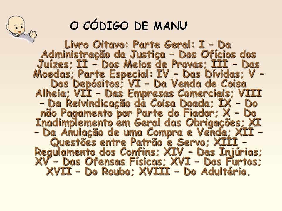 MÃOS DA SABEDORIA: CÓDIGO DE MANU