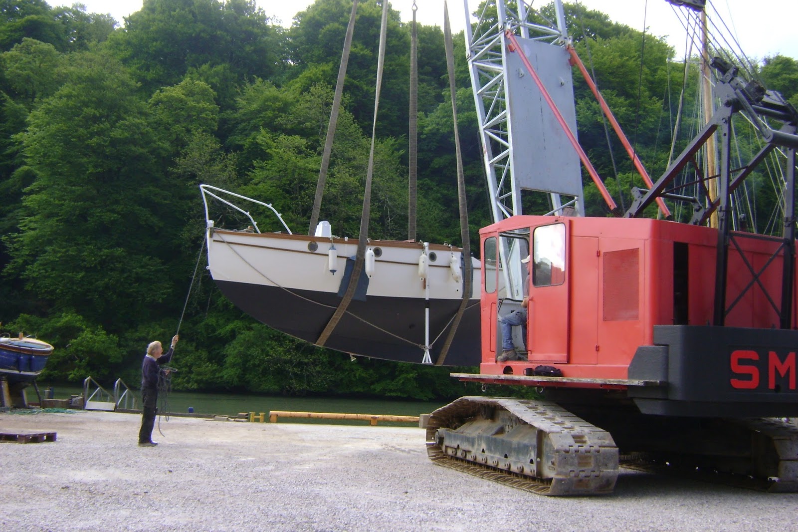 Marc'sBoats: Zephon our Harrison Butler Z4 ton yacht was launched in May