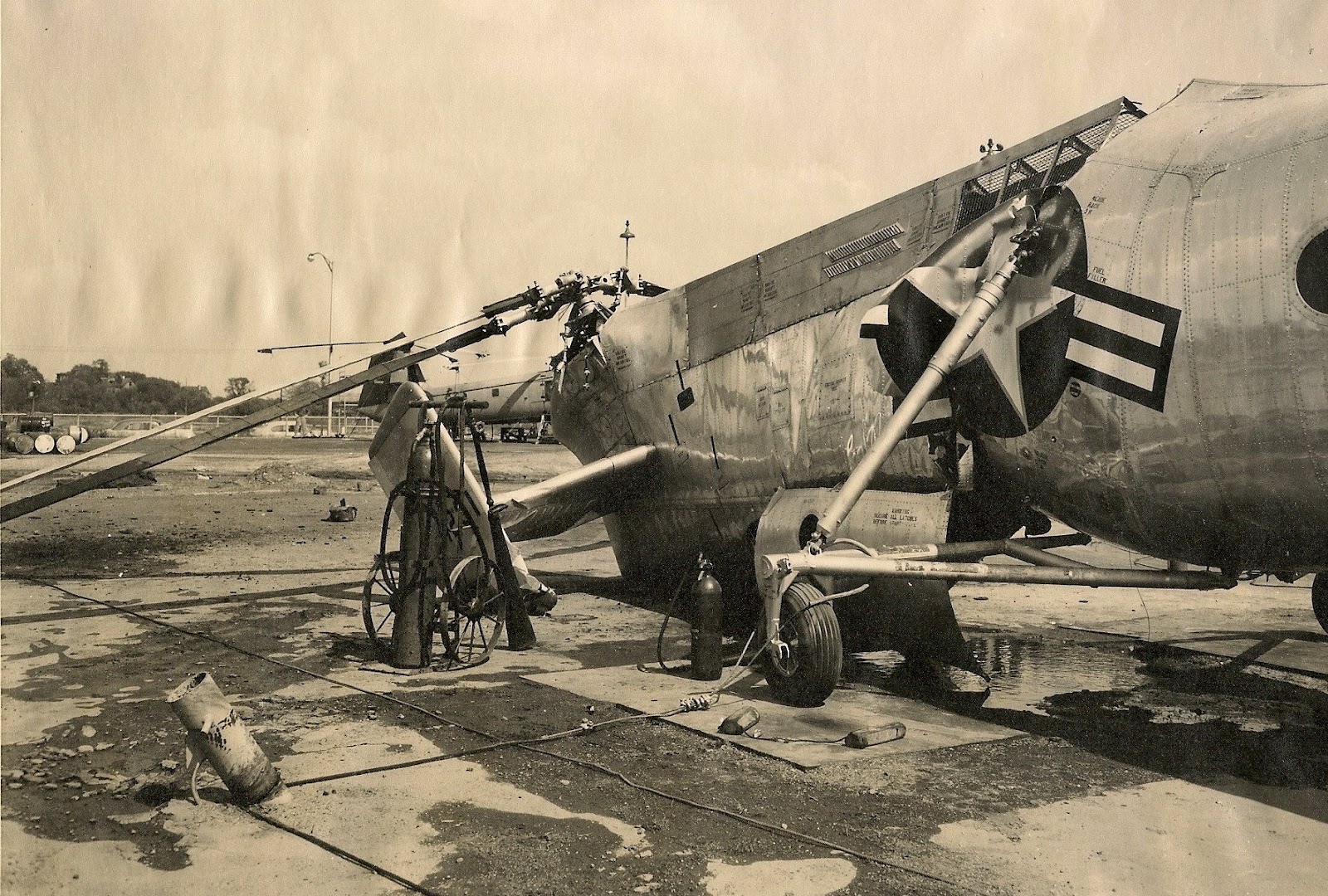 The Early Helicopter Years: 5. GROUND RESONANCE - MECHANICAL INSTABILITY