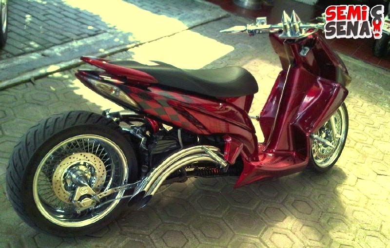Pictures Modification Motorcycle Honda Vario - Vario Modification Photos