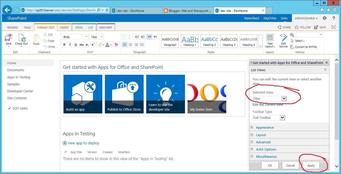Tech Corner: How to add an Metro Style Item to Get Started With Menu in ...