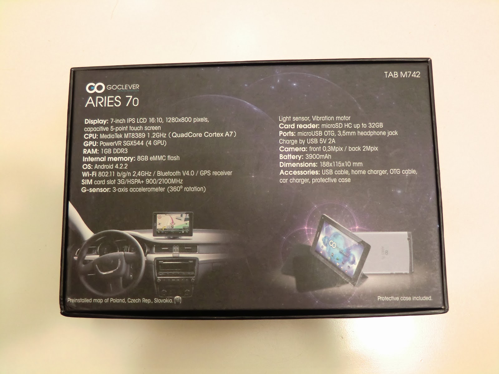 [REVIEW] Tablet GoClever Aries 70 (Quad-Core, IPS, 3G, 7") en ...