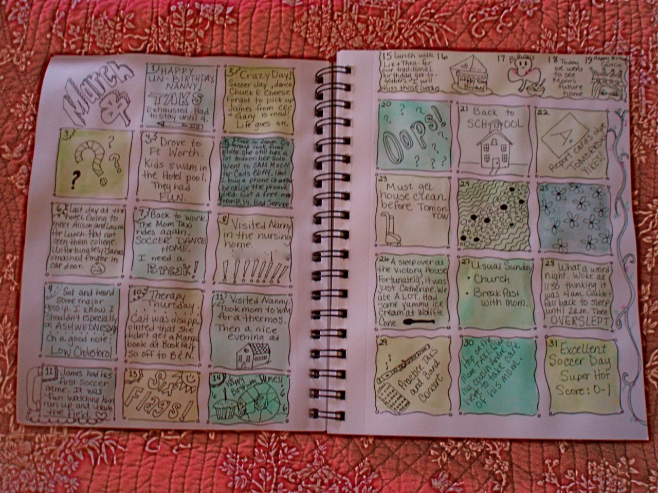 So I Was Just Thinking: Calendar Journal